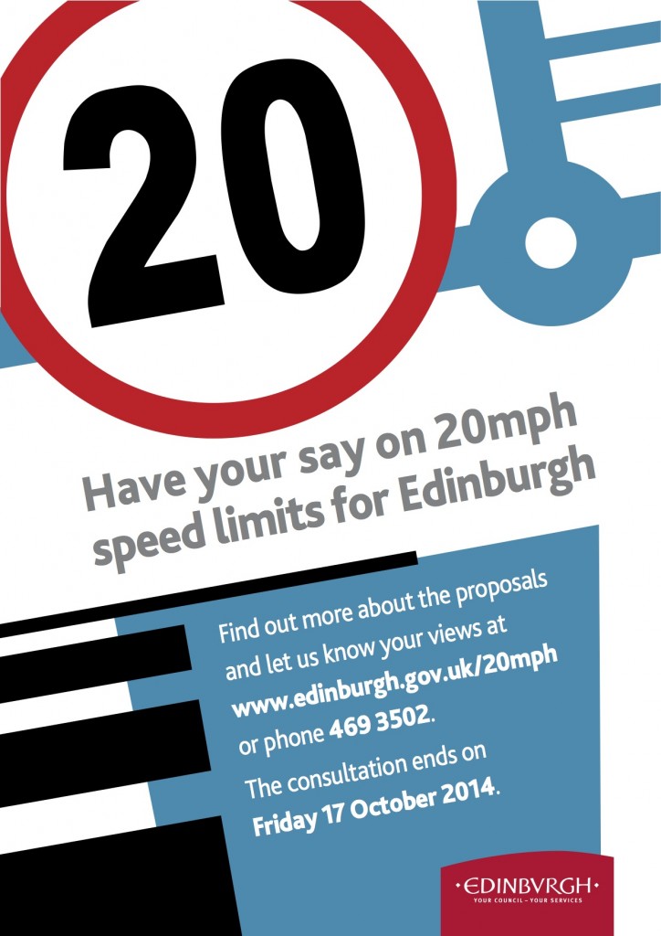 20mph Poster – Tynecastle High School